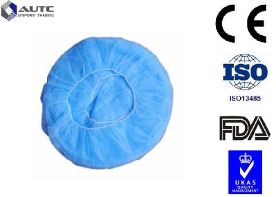 Cina Chiari chirurgici rotondi sfregano il colore blu leggero 60x14cm di industria alimentare dei cappucci in vendita
