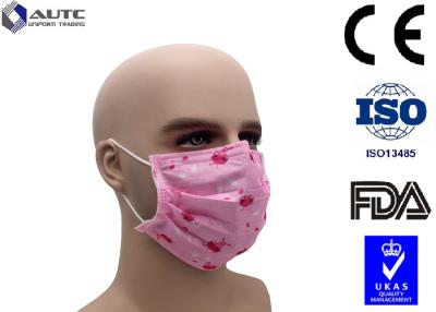 Cina La maschera medica eliminabile sveglia non tessuta con i fronti divertenti ha stampato 3 pieghe in vendita