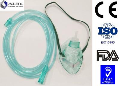 China Flexível transparente não tóxico médico descartável do PVC da máscara do Nebulizer portátil à venda