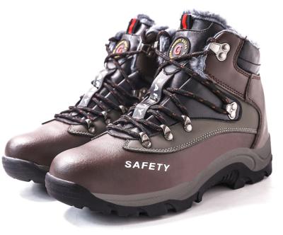 China Samt-Elektroschock-Beweis-Schuhe des Winter-warme S1P 200J zu verkaufen