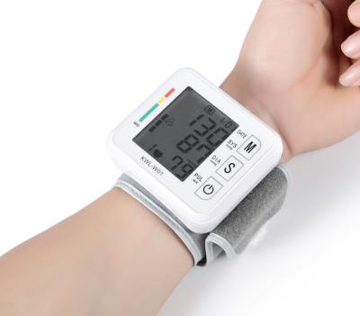 China Digital Blood Pressure Monitor Upper Arm Tonometer Portable Automatic Blood Pressure Meter for sale