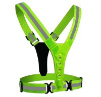 China EN20471 Polyester Reflective High Visibility Vest with Pockets S-5XL Orange Yellow for sale