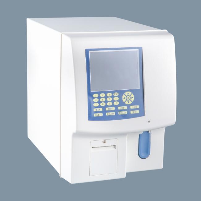 3-Part Hematology Analyzer side view