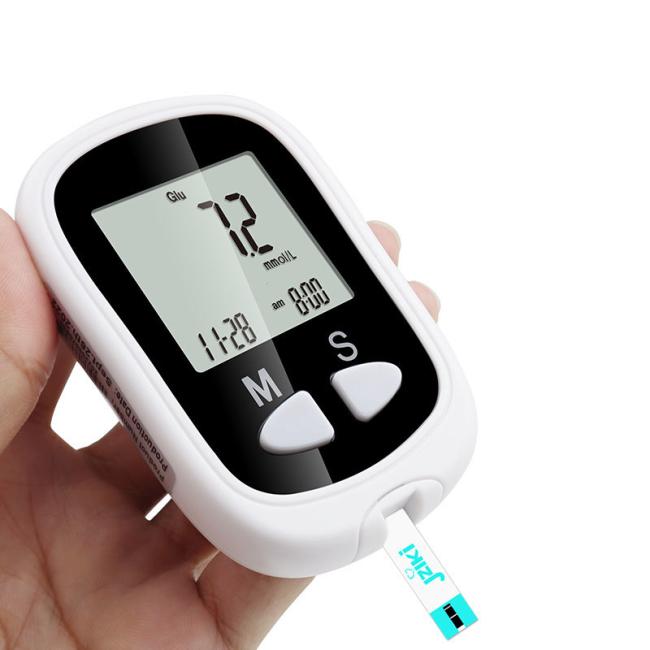 Barcode Free Glucose Meter front view