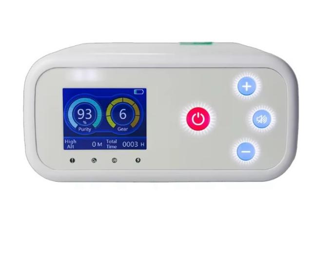 Portable Oxygen Generator in use with patient