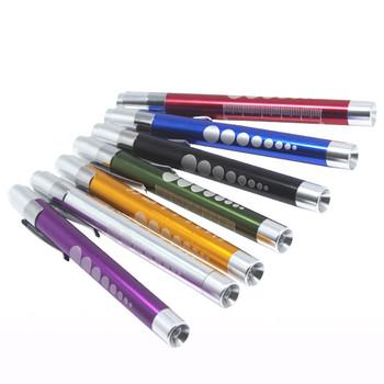 Cina Torcia medica leggera giallo-chiaro glassata della penna della penna dentaria medica di Pen Light per l'infermiere in vendita