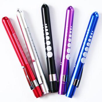 Cina Torcia medica leggera giallo-chiaro glassata della penna della penna dentaria medica di Pen Light per l'infermiere in vendita