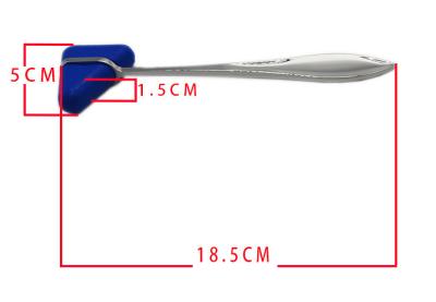 Cina gomma variopinta del martello riflesso neurologico ss di percussione del triangolo di 18.5cm in vendita