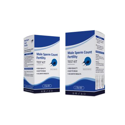 China Male Fertility Home Test Kit 99% Sensitivity Sperm Count Diagnostic Reagents for sale