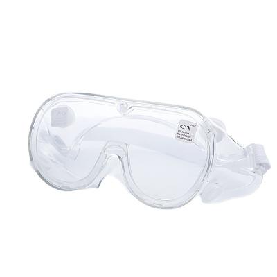 China OEM Ventilation Medical Protective Supplies Goggles PPE Anti Fog Elastic Strap for sale