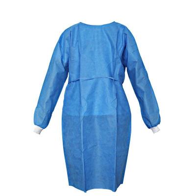 China Isolation Medical Protective Supplies Disposable SMS Surgical Gown Sterile Reinforced for sale