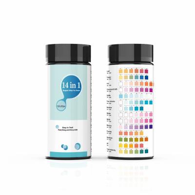 Κίνα Πρωτογενή Υγεία Δοκιμαστικές λωρίδες νερού 14 σε 1 για προσωπική και οικογενειακή ευεξία προς πώληση