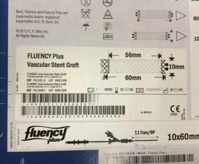China C. R. Bard Fluency Plus Vascular Stent for Dissection Restenosis after PTA in Peripheral Arteries​​ for sale