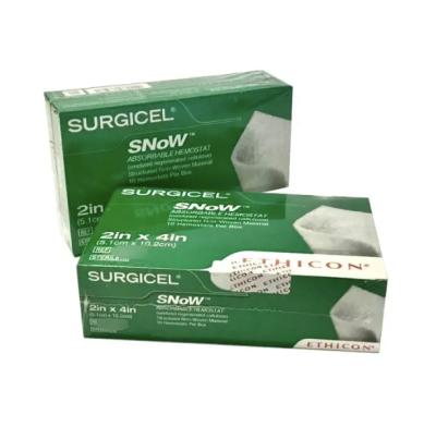 中国 Surgicel SNoWTM 吸収可能な血静止器 - 織物 で ない 酸化 再生 セルロース 販売のため