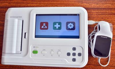 Cina Boccaglio portatile a 7 pollici 16L/S Lung Function Test Device della macchina di spirometria in vendita