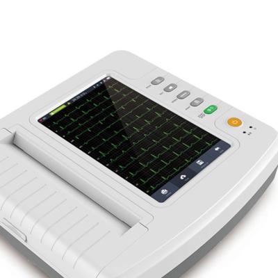 Cina 50hz elettrocardiografo dei rifornimenti medici di sanità di telemedicina del monitor di Ecg del cavo del portatile 3 in vendita