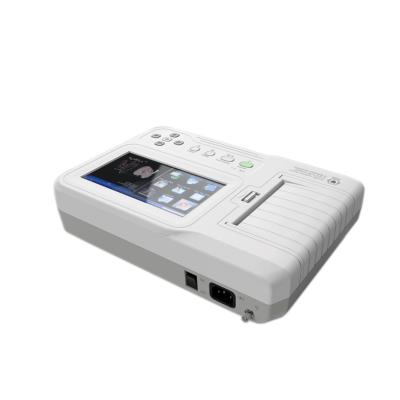 China Manual portátil 3 del monitor de corazón del electrocardiógrafo 6 máquina portátil de la ventaja ECG del canal 12 en venta