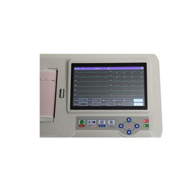 China Manual portátil 3 del monitor de corazón del electrocardiógrafo 6 máquina portátil de la ventaja ECG del canal 12 en venta