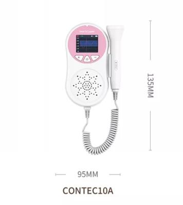 Cina Monitor di battito cardiaco di gravidanza di Echo Doppler Fetal Monitor Ultrasound 240bpm in vendita