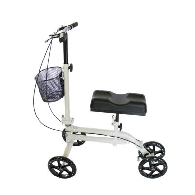 Cina Portatile manuale del ginocchio 350Ibs di Rollator dei camminatori dei motorini leggeri delle sedie a rotelle in vendita