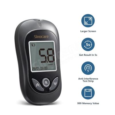 China Sangre electrónica continua 5s Sugar Monitor del metro no invasor de la glucosa en sangre del PVC en venta
