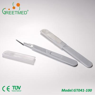 Cina acciaio al carbonio medico eliminabile del coltello chirurgico del bisturi 10 36 inossidabile in vendita