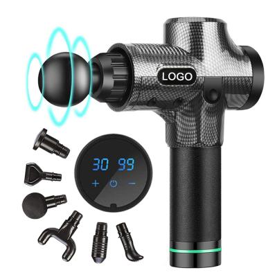 Cina massaggiatore LCD di percussione di velocità dello schermo 30 di 1800-3200r/Min Muscle Massage Gun in vendita