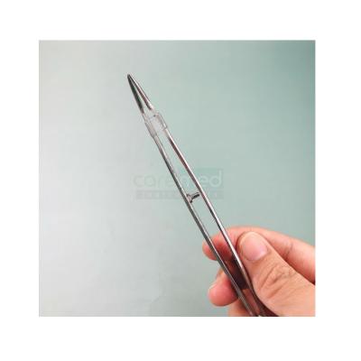 Cina Thumb Operating Stainless Steel Medical Tweezers Serrated Surgical Professional Tweezers | Caremed Instruments in vendita