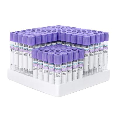 China Tubo de la muestra de sangre de los tubos 2ml 3ml 4ml de la colección de la sangre del vacío del EDTA en venta