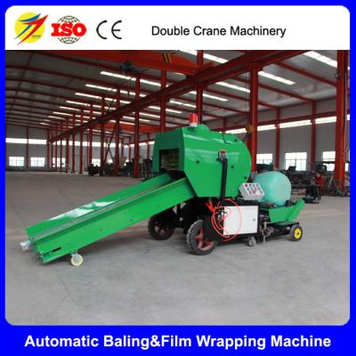 China mini round baler/square hay baler corn silage machine 1ton/h for sale