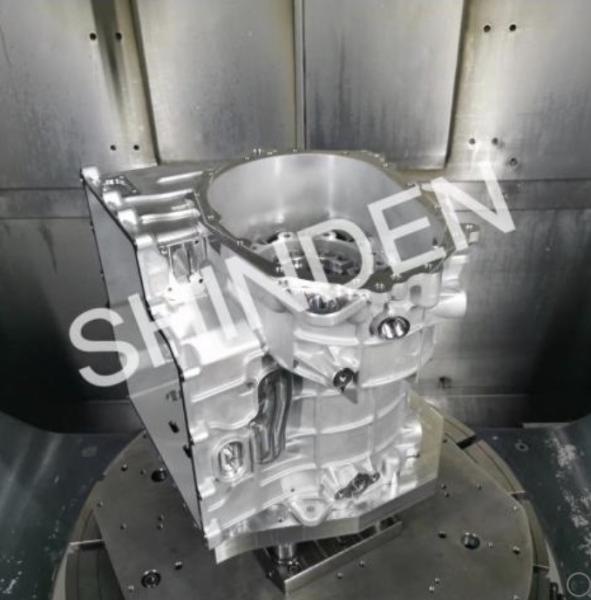 Quality Dust Prevention CNC Machining Electric Motor Housing Aluminum Automotive Parts for sale