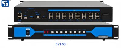 China Sysolution Single Window 2 In 1 Video Processor SY160  16 Ethernet Port 10.4 Million Pixels 5 I4K 60HZ for sale