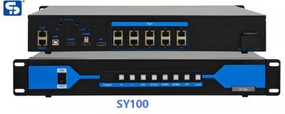 China Sysolution Single Window 2 in 1 Video Processor SY100 10 Ethernet ports 6.5 million Pixels RJ45 1000BaseTX for sale