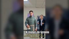 Sysolution AI Digital Human technology applied in LED and LCD screens