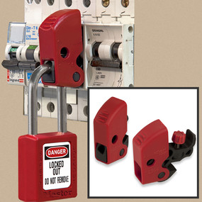 Miniature Circuit Breaker Lockout, Tool Free Universal Fit