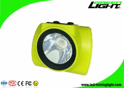 China Waterproof Cordless Mining Lamp Panasonic Battery Rechargeable Headlight With Silicone Button for sale