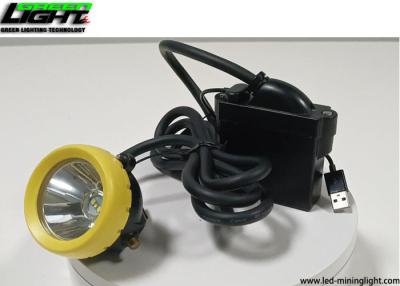 China Safety LED Mining Light Hard Hat Rechargeable LED Headlamp 15000lux 6.8Ah CE Approved for sale