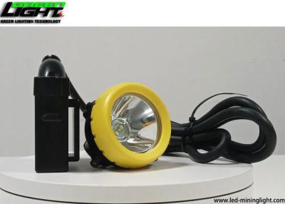 China Safety LED Mining Light Hard Hat Rechargeable LED Headlamp 15000lux 6.8Ah CE Approved for sale