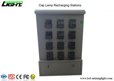 China Cordless Mining Cap Lamp Charging Station 12V Output For GLC6 Cap Lamp for sale