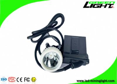 China Cree LED Coal Miners Headlamp IP67 Waterproof 6600mAh Rechargeable Li Ion Battery for sale