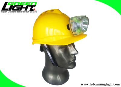 China USB Rechargeable Coal Miner Headlight 232lum High Beam Lightweight ABS Shell for sale