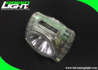 China USB Rechargeable Coal Miner Headlight 232lum High Beam Lightweight ABS Shell for sale