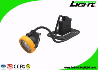 Cina 16hrs LED Mining Cap Lights 10000 Lux 6600 mAh Caricabatterie USB Lampada frontale per elmetto in vendita
