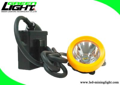 China 7.8Ah rechargeable high power led miner cap lamp Anti-cracked Minera lampara for sale