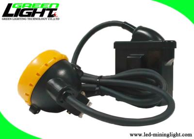 China 7.8Ah rechargeable high power led miner cap lamp Anti-cracked Minera lampara for sale