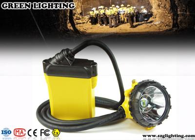 I minatori impermeabili 10.4AH si accendono, 25000 Lux Strong Brightness Miners Lamp 