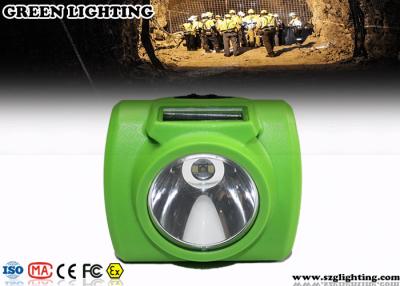 China Anti - Explosion Led Mining Lamp , 13000 Lux Hard Hat Lights With USB Charger for sale