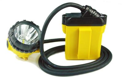 China 10.4AH Waterproof Miners Light , 25000 Lux Strong Brightness Miners Lamp  for sale