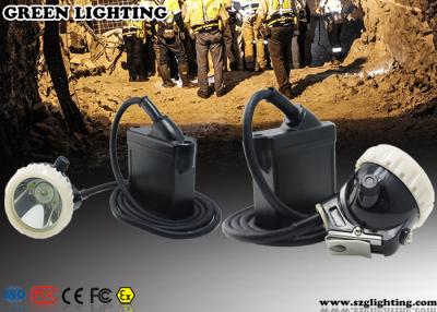 China Classic Explosion - Proof PC Hard Hat Headlamp , 6600mAH Cord Style Miners Lamp for sale