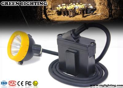 China 15000 Lux Strong Brightness LED Mining Light 3 Watt Main LED Power 146 Lumens for sale